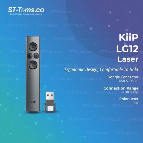 Jual KiiP LG12 / LG 12 Smart Laser Pointer 2 in 1 Type-C & USB A ...