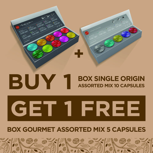 Jual Supresso Single Origin Assorted Coffee Capsules | Nespresso Compatible - Kab. Gresik ...