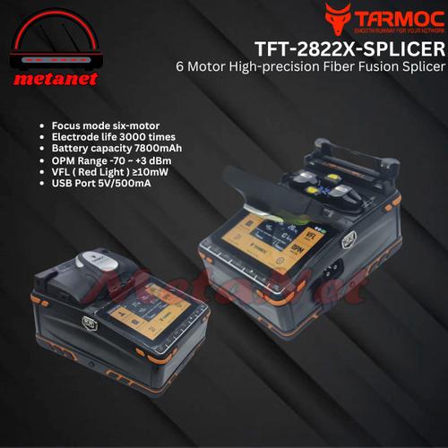 Jual Tarmoc TFT-2822X-SPLICER | 6 Motor Fiber Optic Fusion Splicer Alat ...