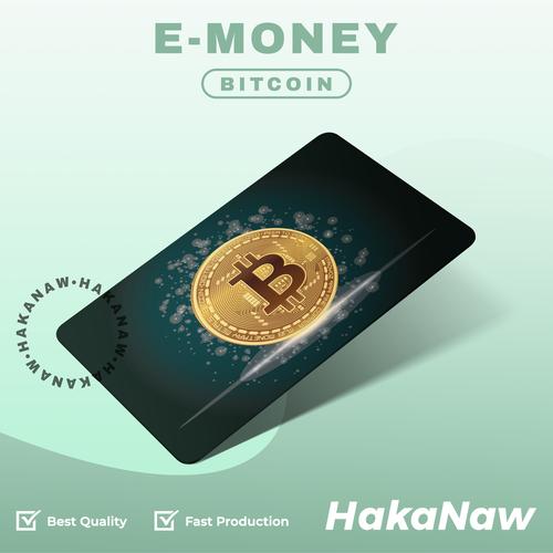 Jual Bitcoin Kartu E-Money eMoney Mandiri Crypto Keren Cetak eToll (BTC ...