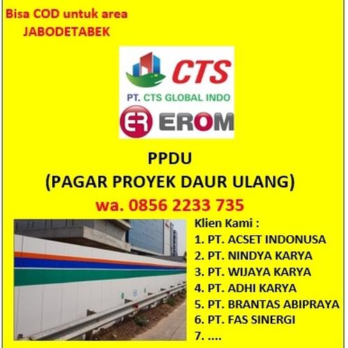 Jual RPP PPDU Pagar Proyek Daur Ulang PVC - Kab. Bekasi - PPDU EROM CTS ...