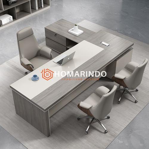 Jual Meja Kerja Direktur Minimalis Modern L Shape Mewah - Kab. Jepara ...
