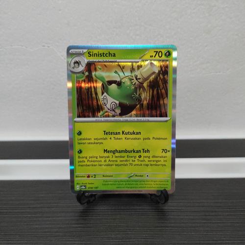 Jual Pokemon TCG Indonesia Sinistcha SV8a R Foil / Poke Pokeball ...