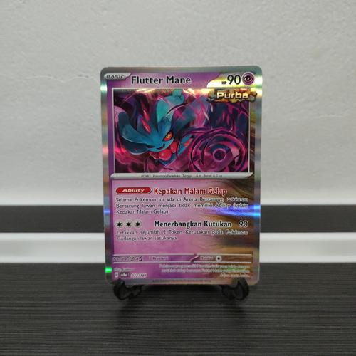Jual Pokemon TCG Indonesia Flutter Mane SV8a R Foil / Poke Pokeball ...