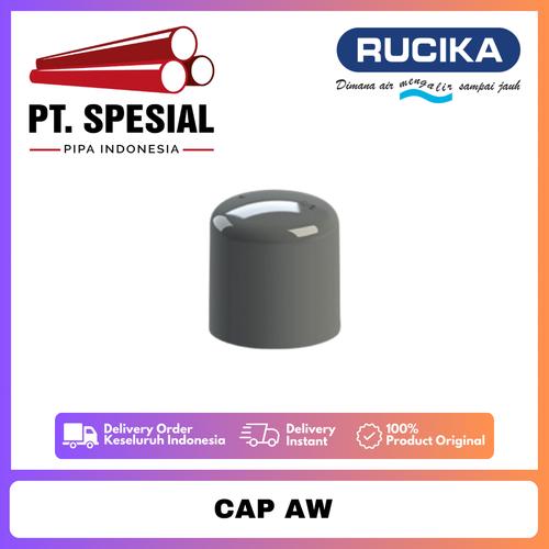 Jual Dop PVC AW PVC Rucika 1/2 Inch / Dop AW / End Cap PVC Rucika / Cap ...