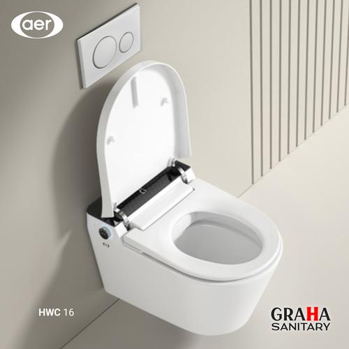 Promo AER HWC 16 Wall Hung Intelligent Toilet Automatic Sensor Smart ...