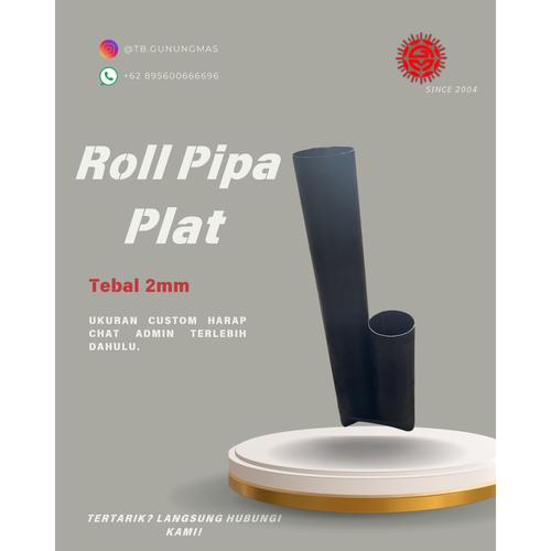 Jual Roll pipa plat besi (custom ukuran sesuai request) - Jakarta Barat ...