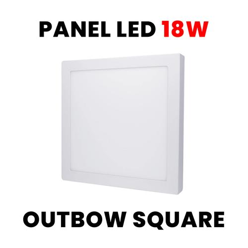 Jual LED Panel 18W outbow square kotak lampu plafon | 18watt OB ...