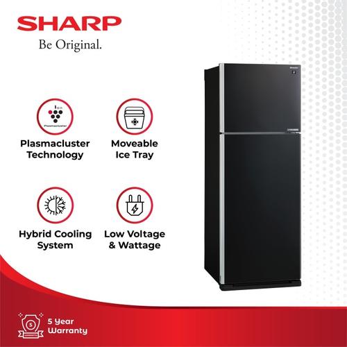 Promo Sharp Lemari Es Dua Pintu SJ-IG571PG-BK New J-Tech Inverter Compressor Cicil 0% 3x - Kab ...