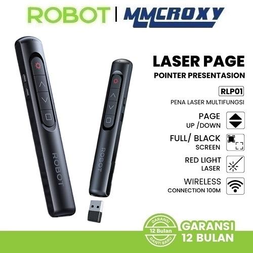 Promo Robot RLP01 Laser Page Turning Pen Pointer Presentasion Multifungsi Remote Laser ...