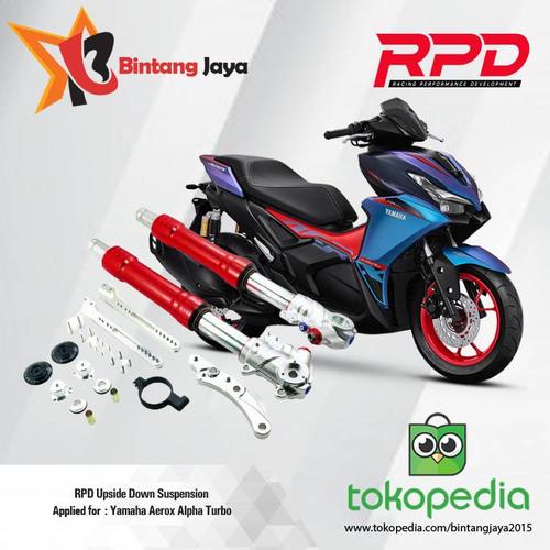 Jual RPD Upside Down Suspension For Yamaha Aerox Alpha Turbo - Shock ...