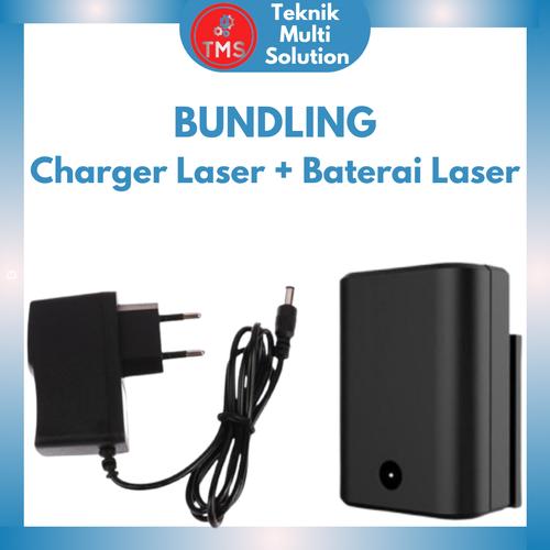 Promo BUNDLING BATERAI LASER + CHARGER LASER LEVEL UNIVERSAL 2/5/12/16 ...