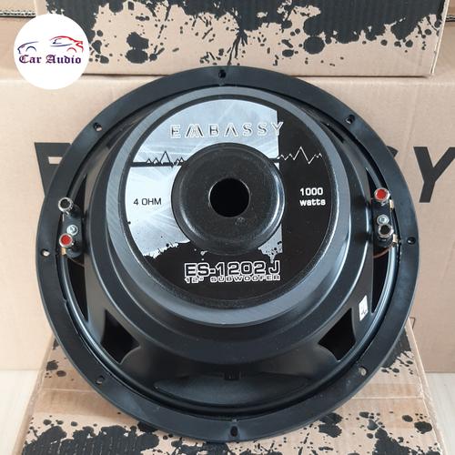 Jual Subwoofer 12" EMBASSY ES-1202 J Subwoofer EMBASSY 12 inch DOUBLE COIL - Kota Bekasi ...