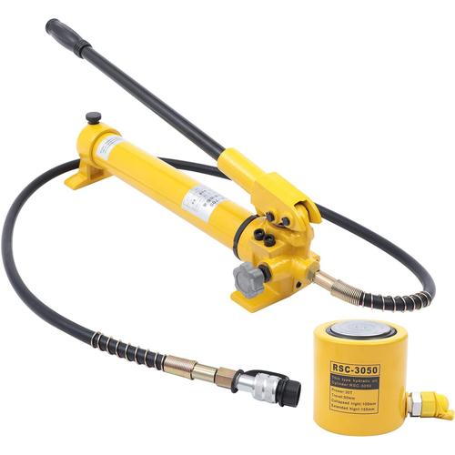 Jual 30T Hydraulic Jack Porta Power Ram Kit + CP-700 Manual Hydraulic ...