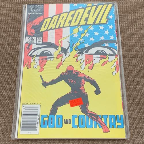 Jual MARVEL COMICS - 1986 DAREDEVIL #232 GOD AND COUNTRY by CHRISTIE ...