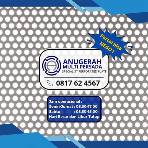 Jual Plat Lubang Besi Perforated 5 mm Lubang Lengkap (1,2 x 2,4 m) - 6 ...