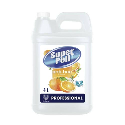 Jual Super Pell Anti Bacterial Pembersih Lantai Citrus Jerigen 4 L ...