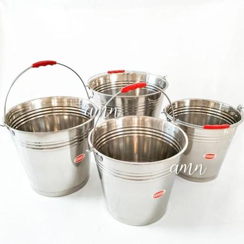 Jual Ember Stainless Timba Stainless 20 Liter 16 Liter 12 Liter 10 ...