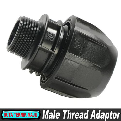 Jual Fitting HDPE Male Thread Adaptor Ukuran 50 MM × 1,5 " Inch / Sambungan Pipa HDPE High ...