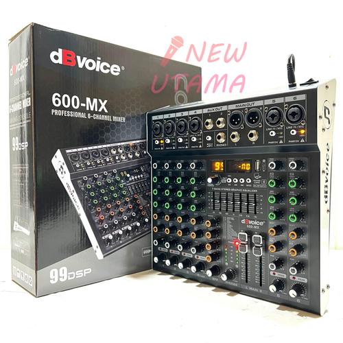 Jual Mixer dbVoice 600 MX / 600MX / MX- 600 / MX600 Original 6 Channel ...