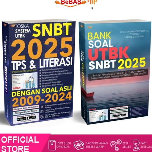 Jual READY Paket 2 Buku UTBK SNBT 2025 Materi, Soal, dan Pembahasan ...