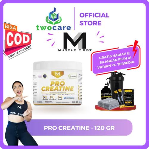 Jual M1 Muscle First Pro Creatine CREAPURE 120 Gram Gold Series ...