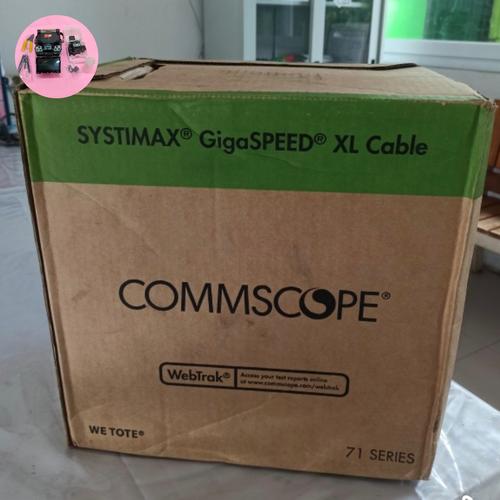 Jual SYSTIMAX COMMSCOPE KABEL CAT 6 305METER GREY 4P/24AWG ORIGINAL ...