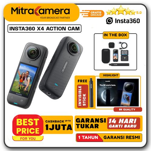 Promo Insta360 X4 Ultimate 8K 360° Action Camera - Standard Cicil 0% 3x - Jakarta Selatan ...
