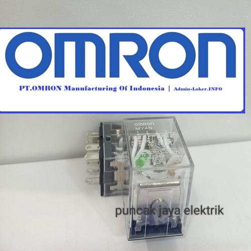 Jual relay Omron original my4/my4n 14 kaki 12vdc 5a/relay Omron/relay my4n - Jakarta Barat ...