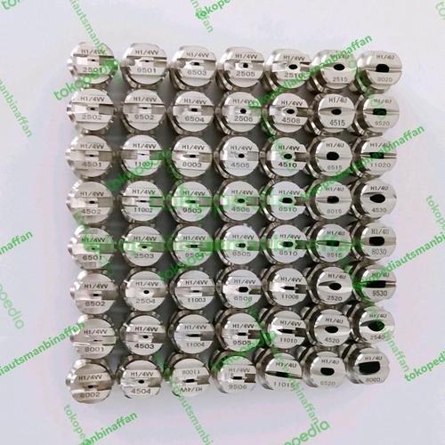 Jual Nozzle V Jet Stainless Water Flat Fan Vee Jet Spray 3/8 Inch ...