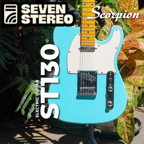 Jual Scorpion ST130 Telecaster Electric Guitar Daphne Blue - Kota ...