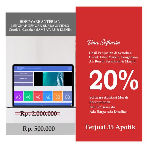 Jual SOURCE CODE SOFTWARE ANTRIAN RUMAH SAKIT SAMSAT KLINIK DLL - Kota Bandar Lampung - Software ...