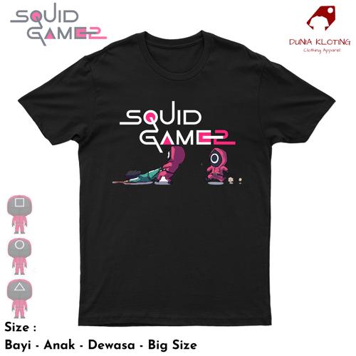 Jual Baju squid game / kaos squid game / baju squid game anak / kaos squid game anak / kaos ...