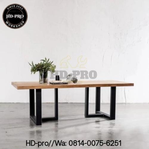 Jual meja meeting/ meja kerja /meja kantor /meja industrial/ meja makan ...