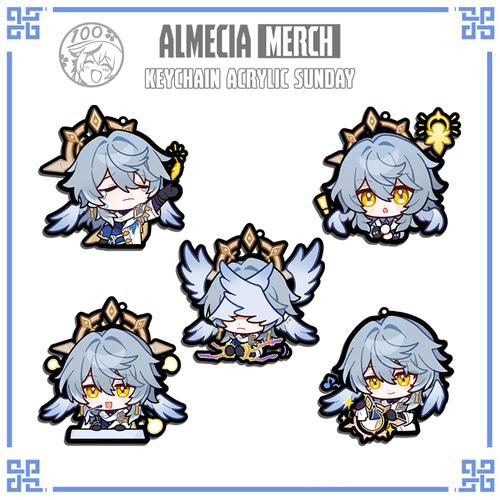Jual Gantungan Kunci Honkai Star Rail Sunday / Keychain Acrylic HSR ...