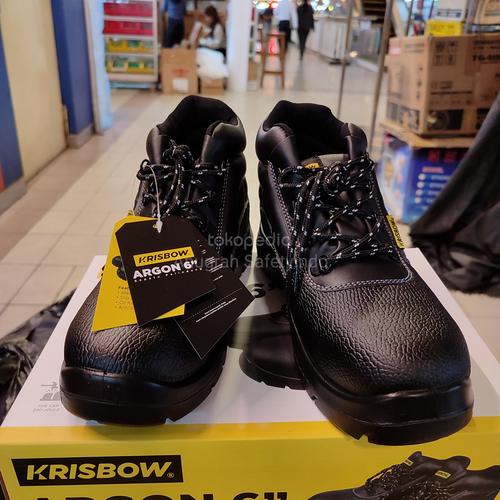 Jual Sepatu Safety KRISBOW ARGON 6 inch - 39 - Jakarta Barat - Bursa ...