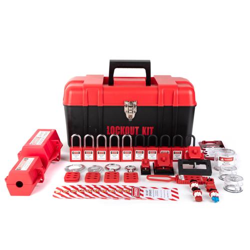 Jual Lockout Tagout Kit Combination Box LOTO Safety Electrical ...