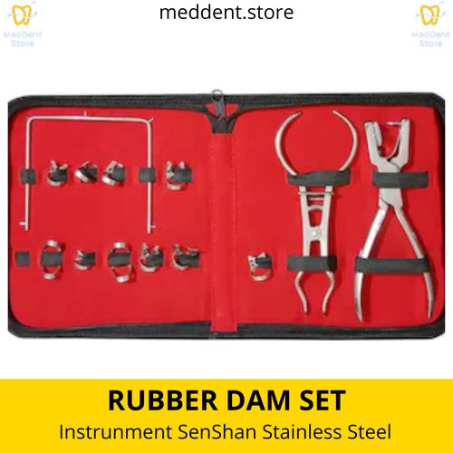 Jual Rubber Instruments Dam Kit / Rubber Dam Set (Merk Shen San) - Kota Tangerang - MedDent ...