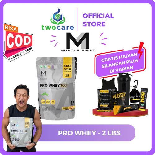 Promo Muscle First Pro Whey 100 2lb 2 lbs M1 Pro Whey Protein - Vanilla ...