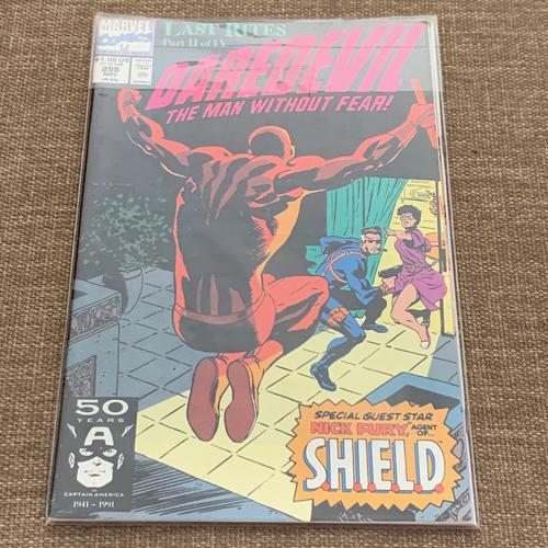 Jual MARVEL COMICS - 1991 DAREDEVIL #298 THE MAN WITHOUT FEAR! by LEE ...