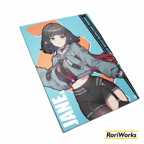 Jual Poster Anime - Jane Doe | Zenless Zone Zero | ZZZ - A3 - Kota ...