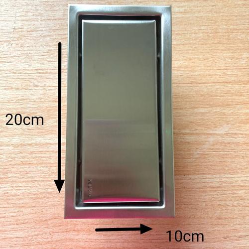 Jual Smart drain 20cm stainless / Floor Drain 20cm Hitam / Saringan Got ...