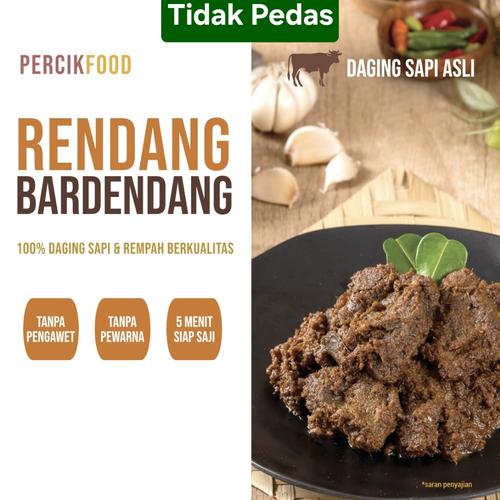 Jual TIDAK PEDAS | Rendang Sapi | Rendang Bardendang | Rendang dengan ...