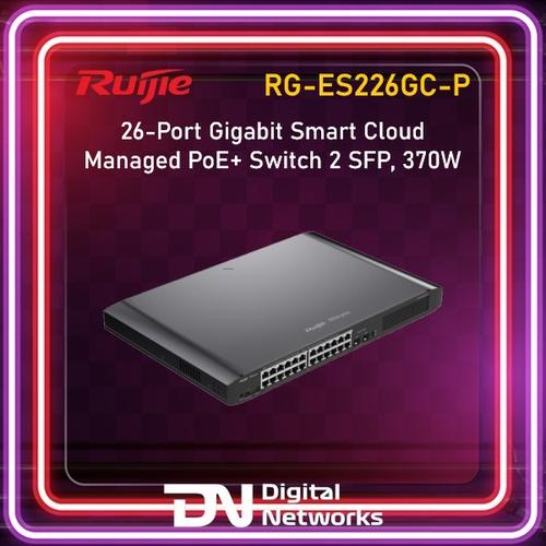Jual ES226GC P Ruijie ES226GC P 26Port Gigabit Smart Cloud Managed PoE ...