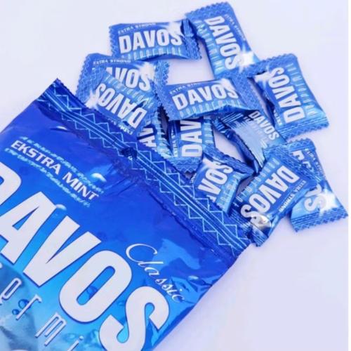 Jual Permen davos kantong isi 30 pcs, kembang gula jadul - Kab. Bekasi ...