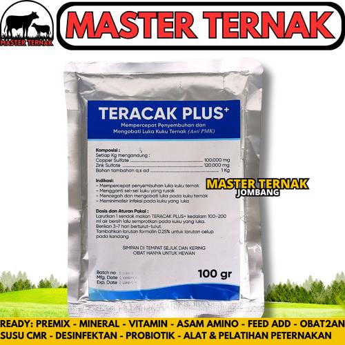 Jual TERACAK PLUS 100 GRAM - Obat Luka kuku Sapi Kambing PMK - Obat ...