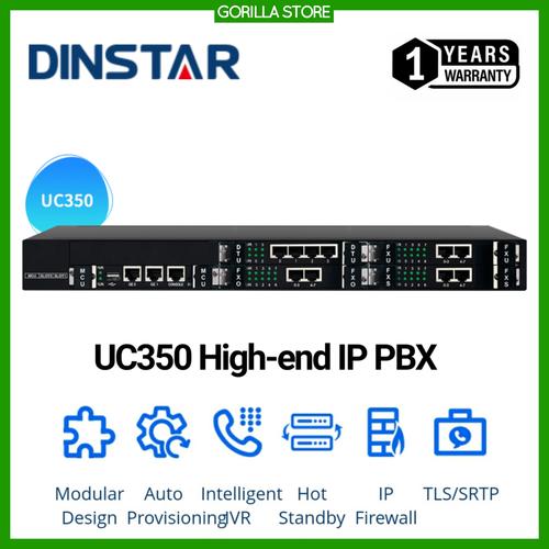 Jual DINSTAR UC350 High-end IP PBX - UC350-1000 SIP - Jakarta Pusat ...