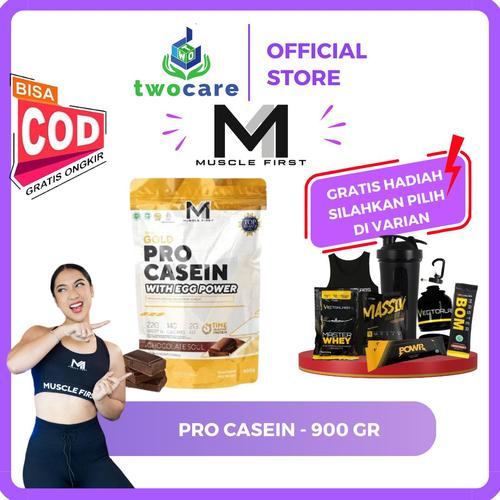 Promo Muscle First Pro Casein 2lbs 900gr Whey Protein Suplemen Fitness ...