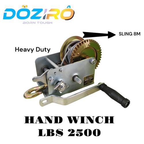 Jual Hand Winch /Boat Winch / Katrol Manual 2500 LBS / 1100 KG / 8M - Jakarta Barat ...