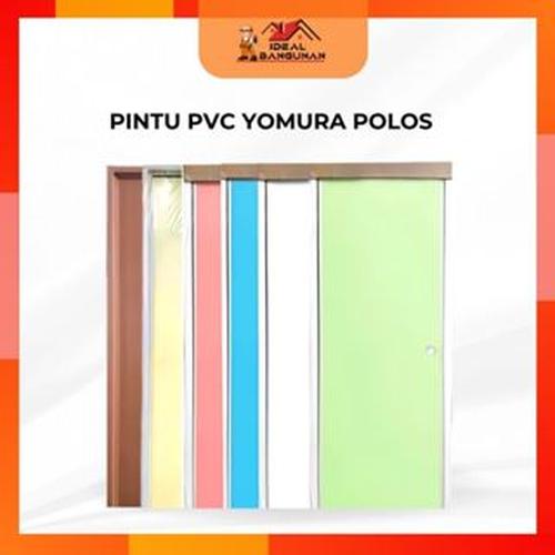 Jual [READY] PINTU PVC YOMURA POLOS / PINTU KAMAR MANDI PVC TEBAL KUSEN ...